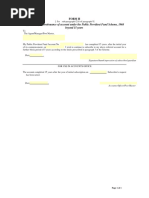 PPF Account Extension Application Form H | PDF