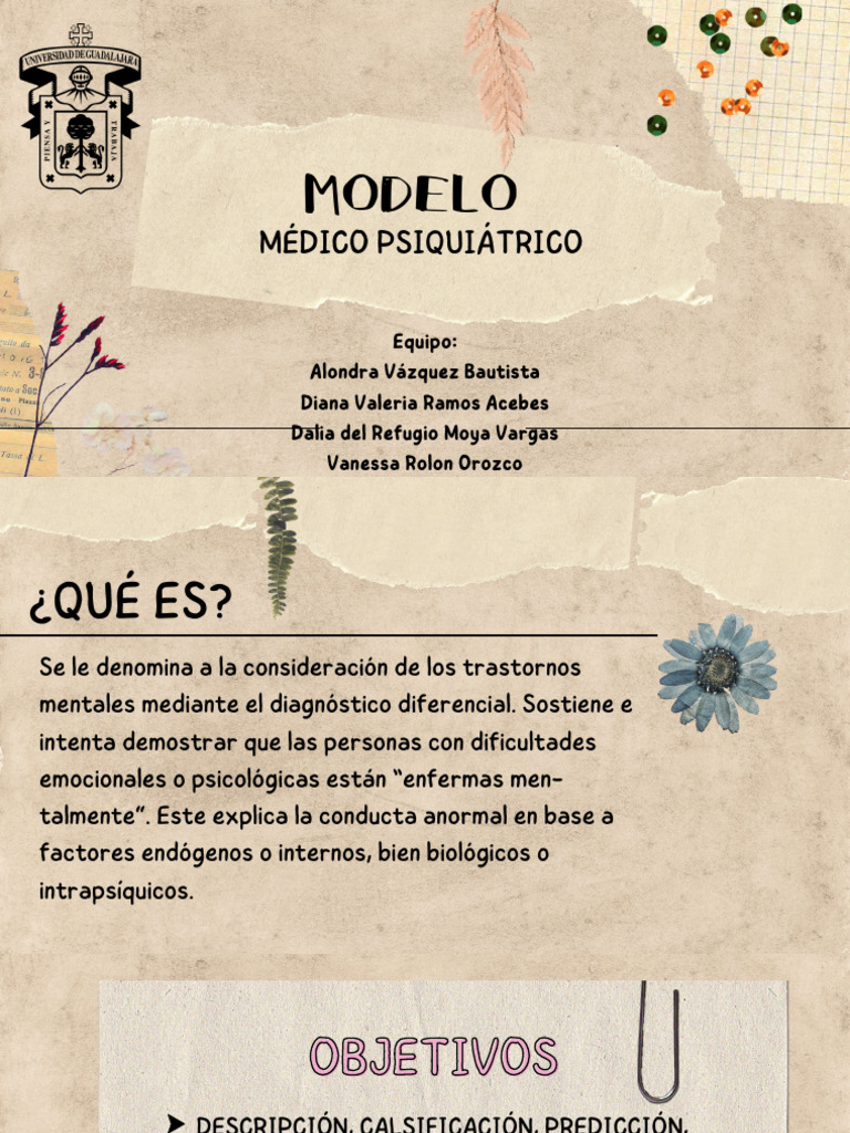 Modelo Médico Psiquiátrico | PDF