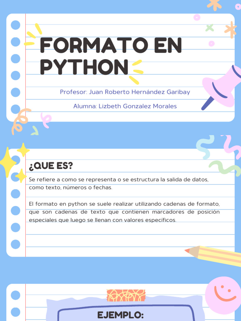 Formato Python | PDF