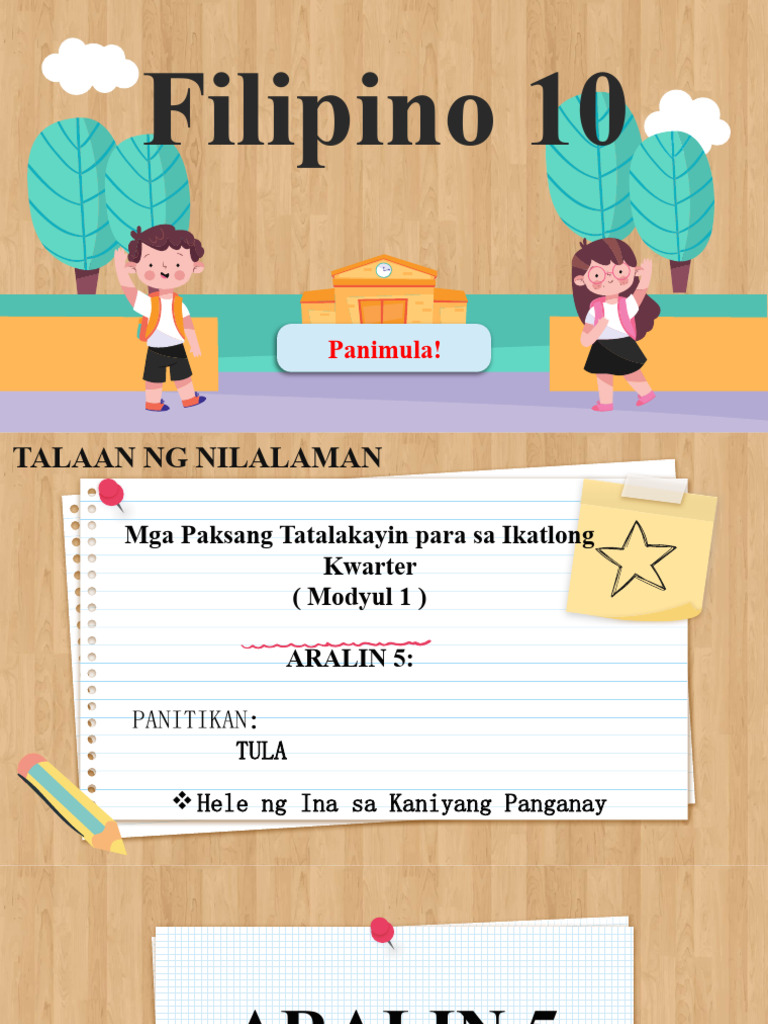 A5 K3 M G10 Tula Hele NG Ina 2 | PDF