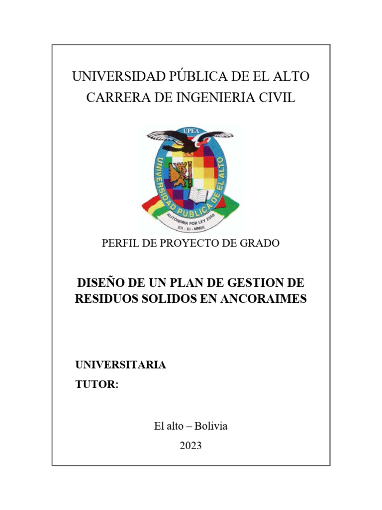 Ejemplo Proyecto de Grado | PDF | Ciencia y matemáticas