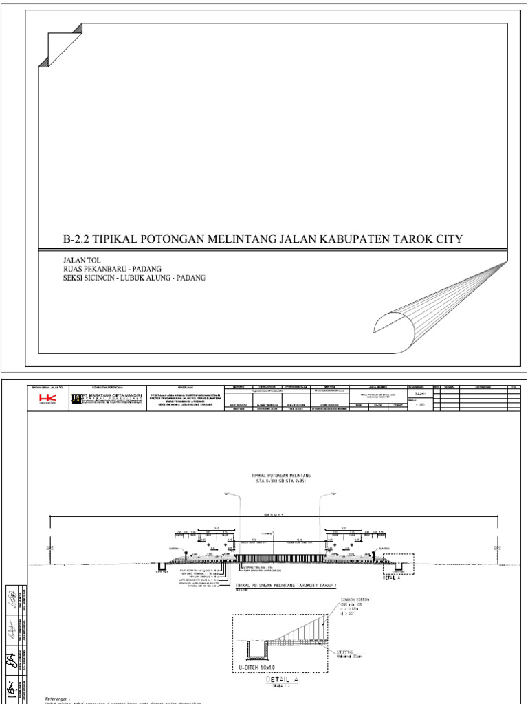 B-2.2 Tipikal Potongan Melintang TC | PDF