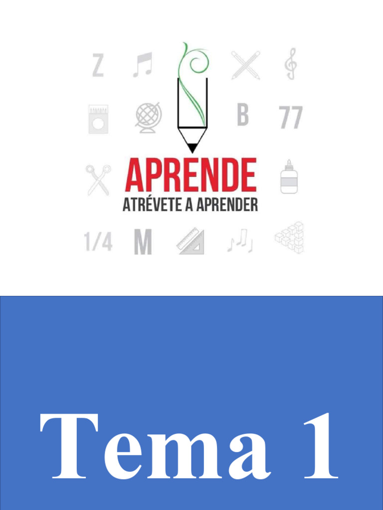 Tema 1 QUINTO Y SEXTO | PDF