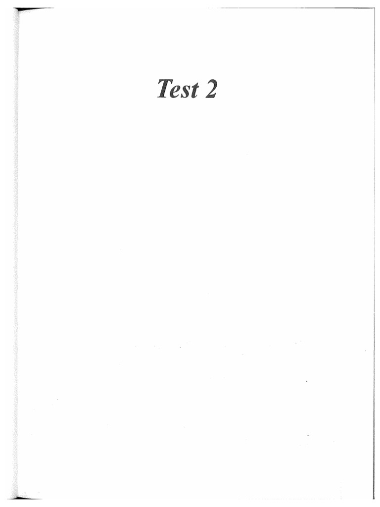 FCE Test 2 | PDF