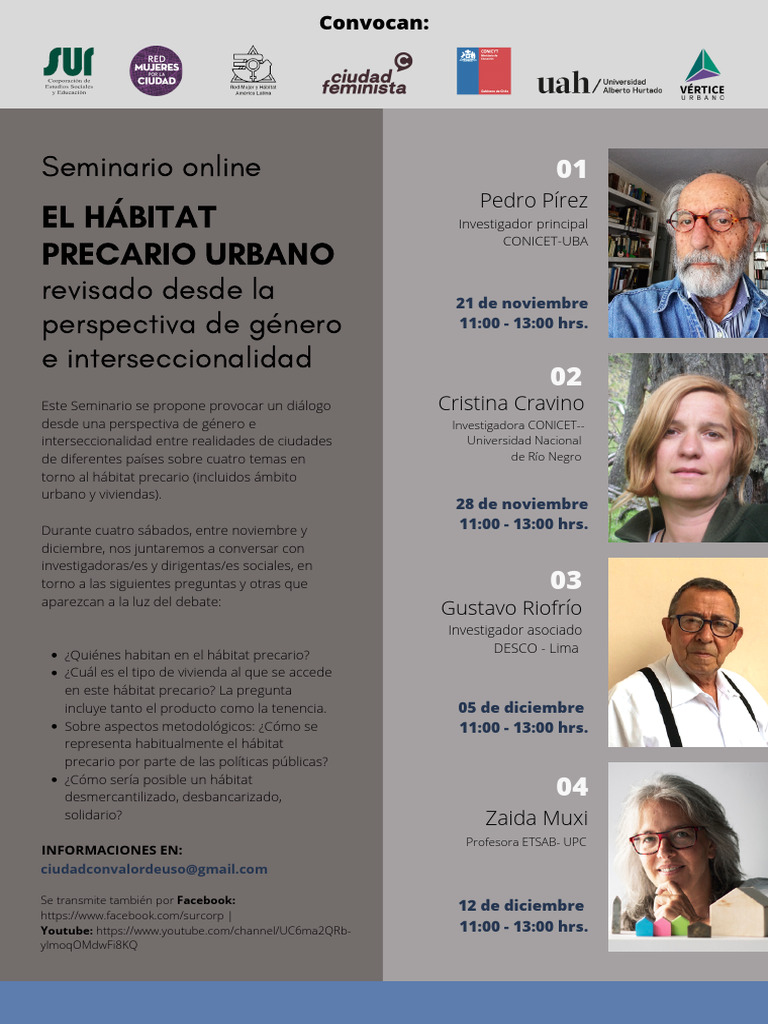 01 Programa Seminario 2020 | PDF
