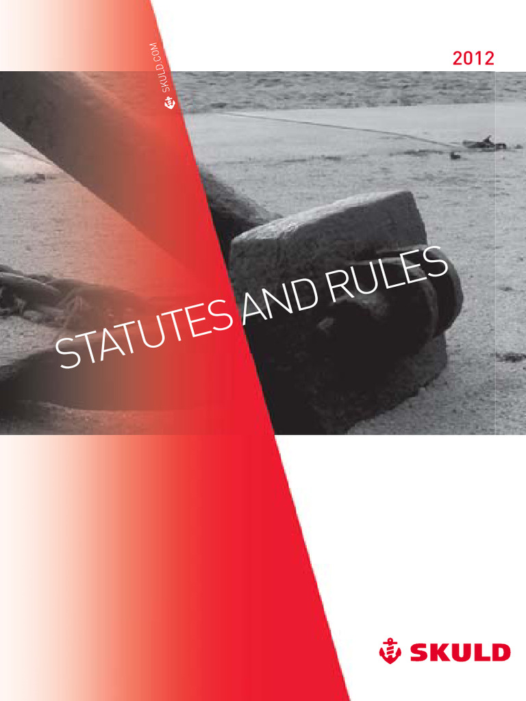 Skuld - Rules For P&i FD&D 2012-13 | PDF | Board Of Directors | Committee