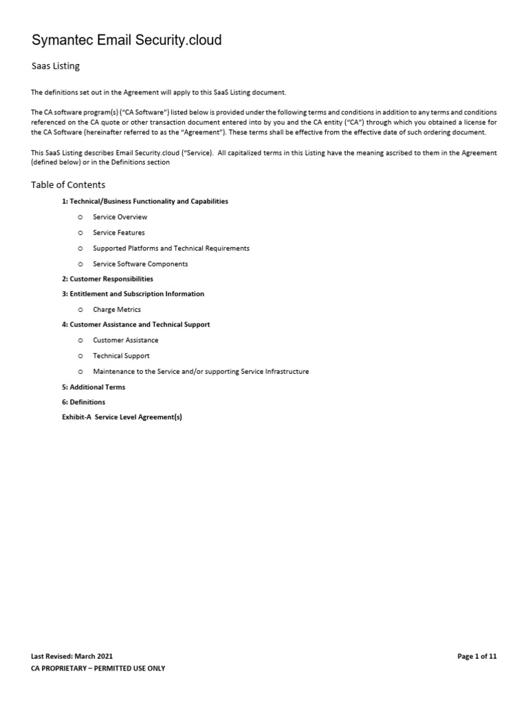 email-security-cloud-saas-listing-november-2021 | PDF