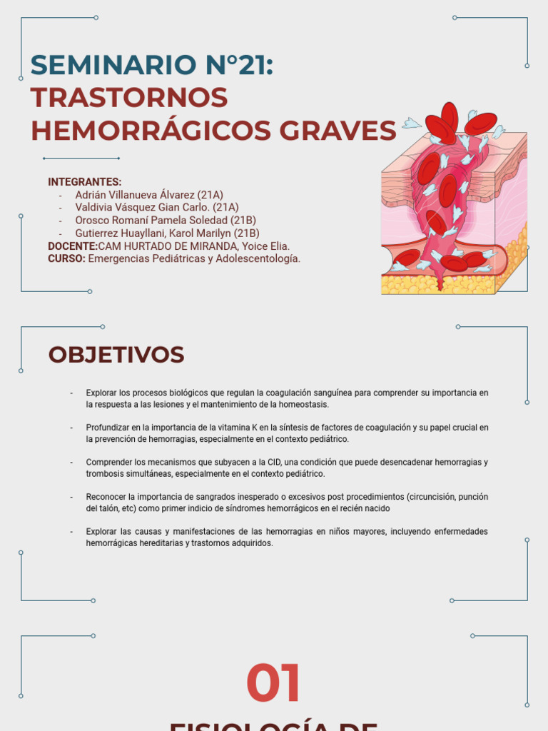 Seminario 21 - Trastornos Hemorragicos Graves | PDF | Ciencia y matemáticas
