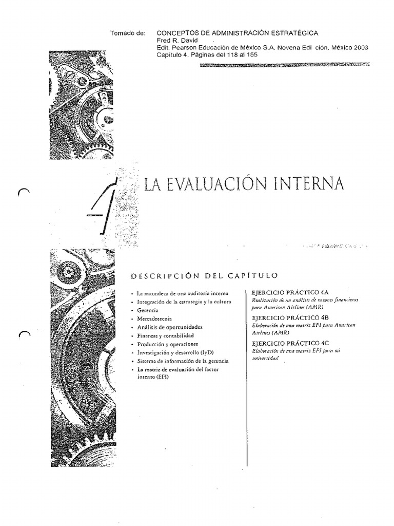 Fred David EFI | PDF