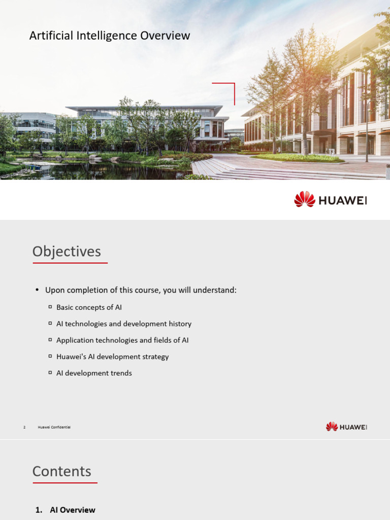 HCIA-AI V3.5 Training Material - Unlocked | PDF