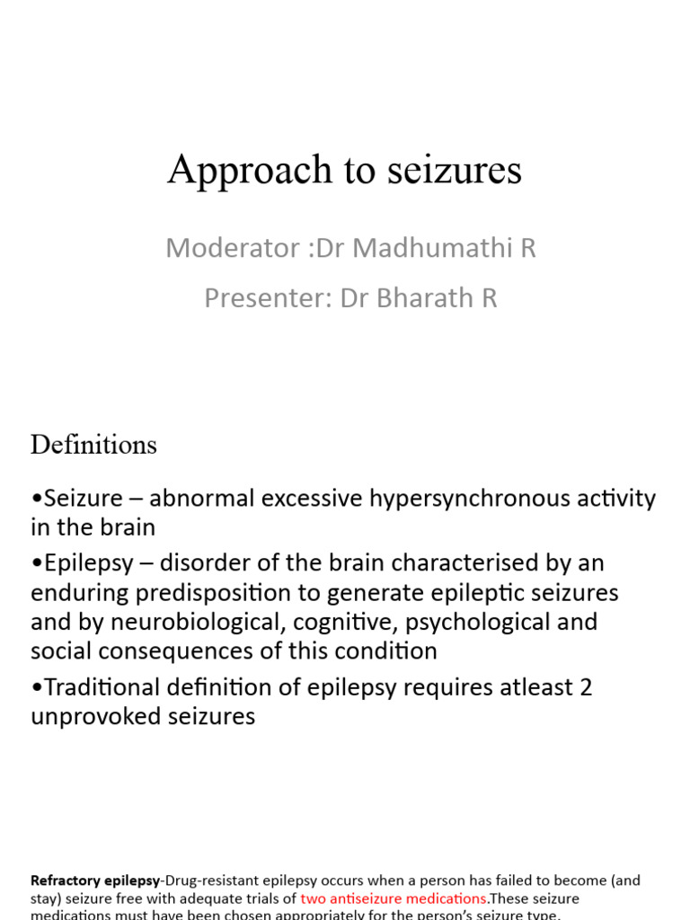 Seizure Management Approaches | PDF | Wellness