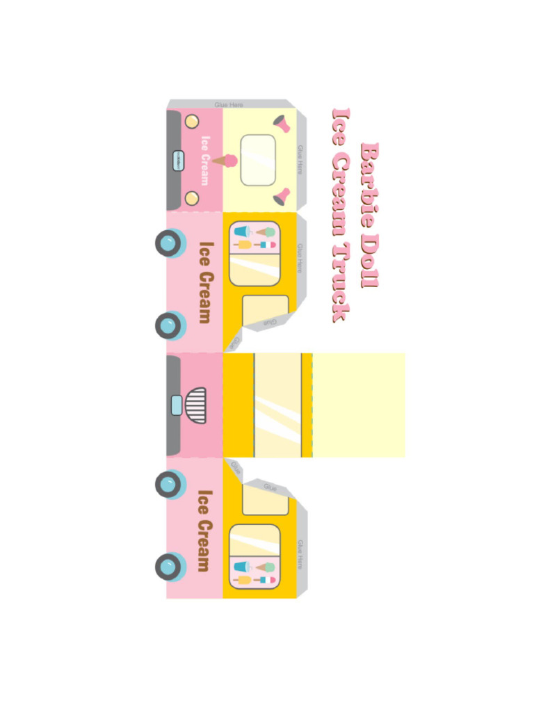 Bus Cut Paste Paper | PDF