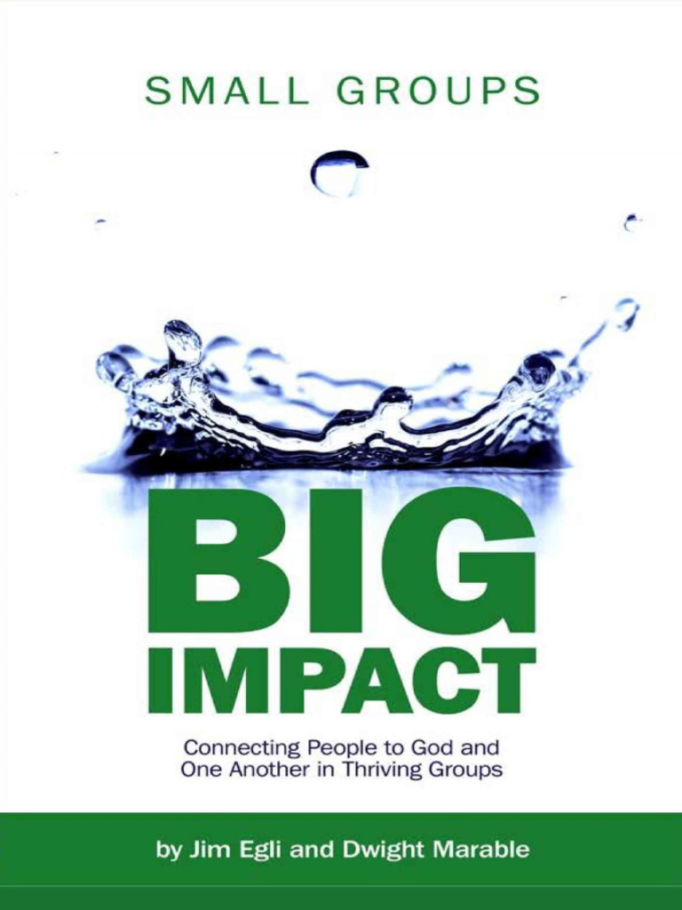 Small Groups Big Impact | PDF