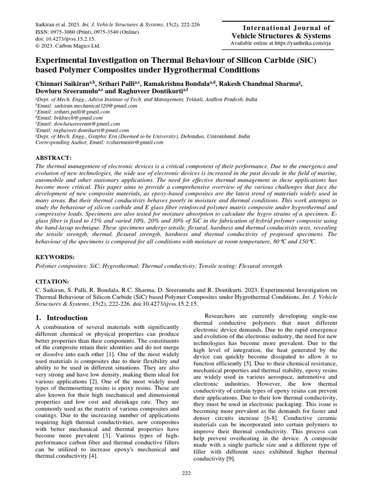V150215 P230105 Saikiran Et Al | PDF | Composite Material | Epoxy
