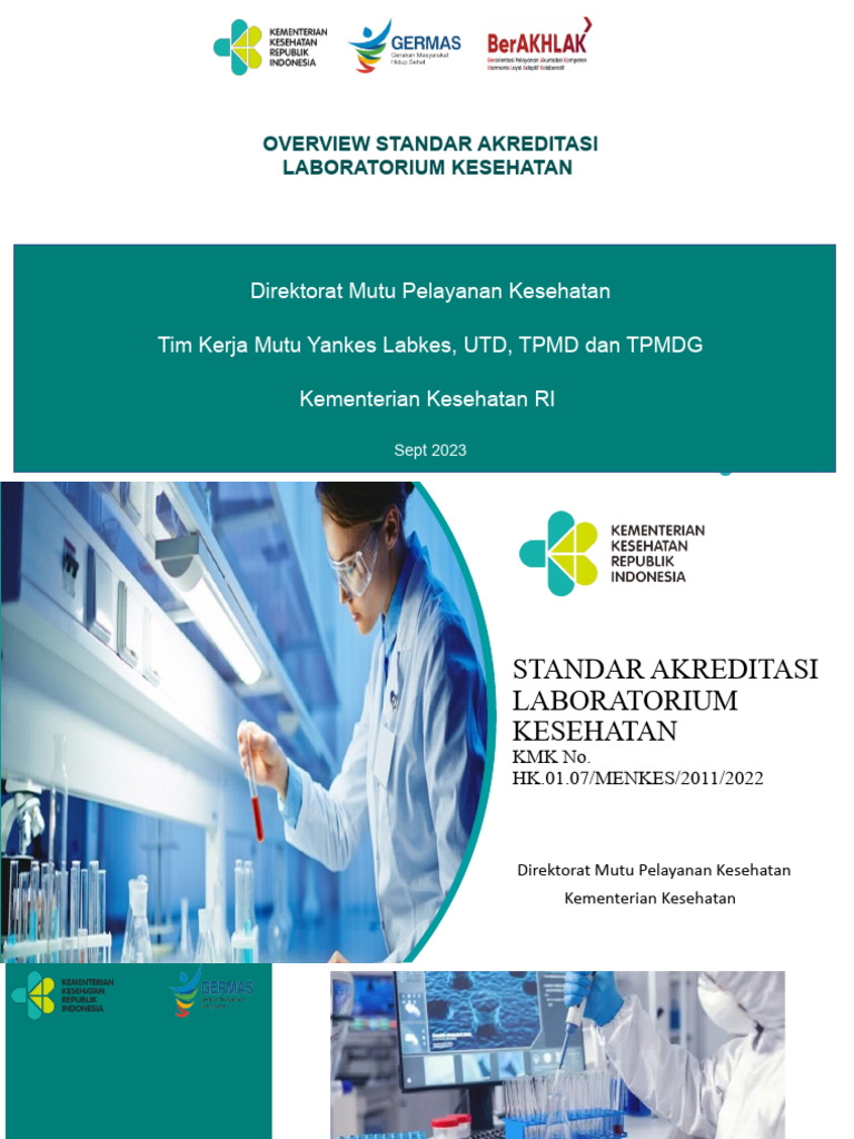 #3 0verview 7 Bab Standar Akred Labkes - 14 Juli 2023 Lokakarya | PDF
