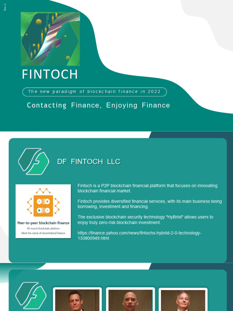FINTOCH Presentation English - Jan 230 | PDF | Loans | Interest