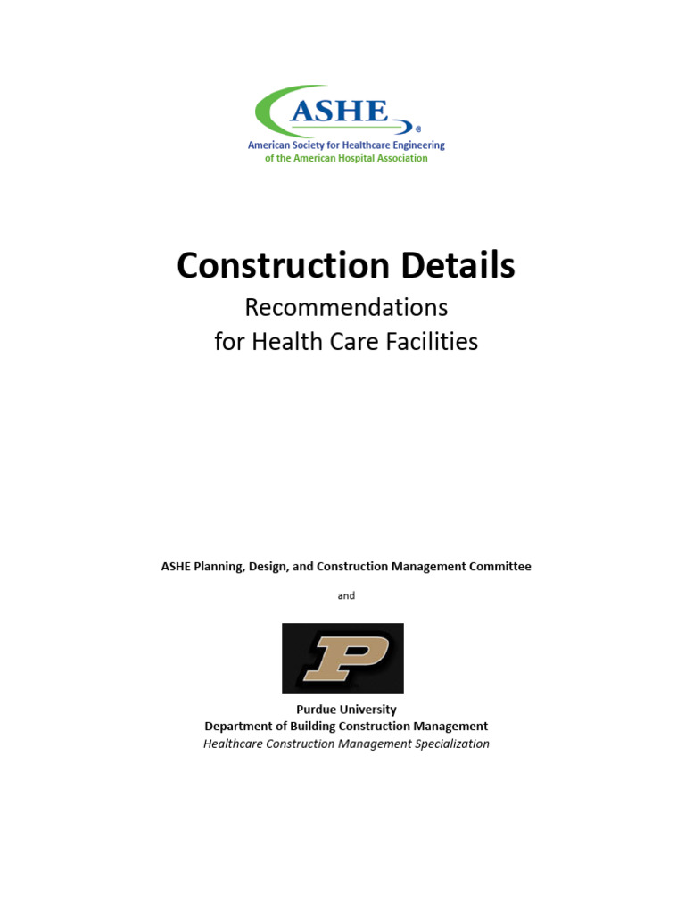 ASHE Construction - Details - Recs Jan 2011 | PDF | Law | Home & Garden