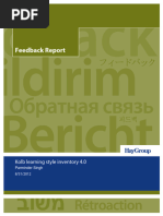 Kolb Learning Style Questionnaire Guide | PDF