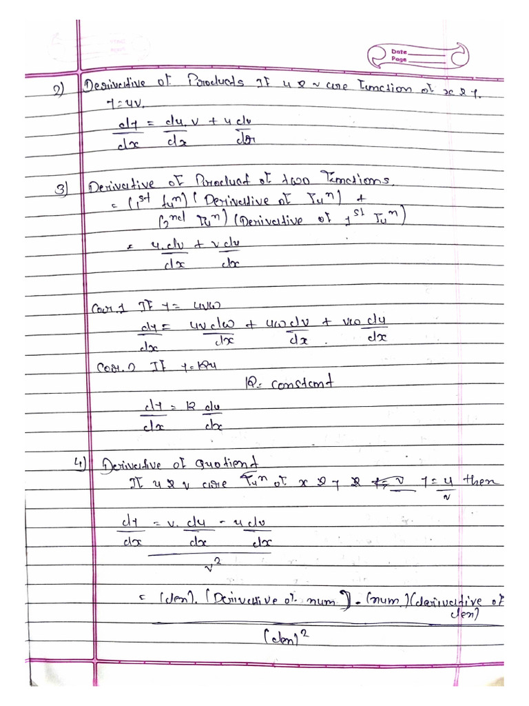 Basic Calculus Lecture 3 & 4 | PDF