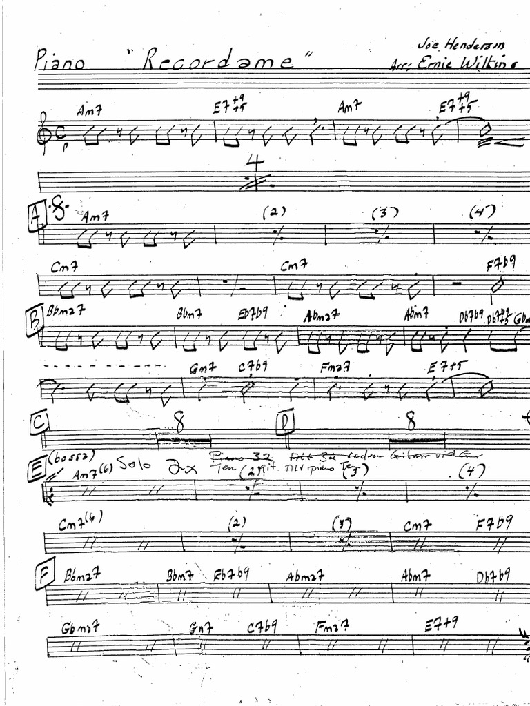 A030 Recordame 1 | PDF