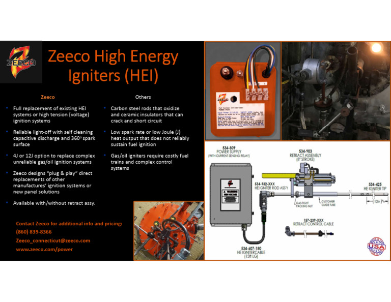 Zeeco High Energy Igniters (HEI) | PDF | Technology & Engineering