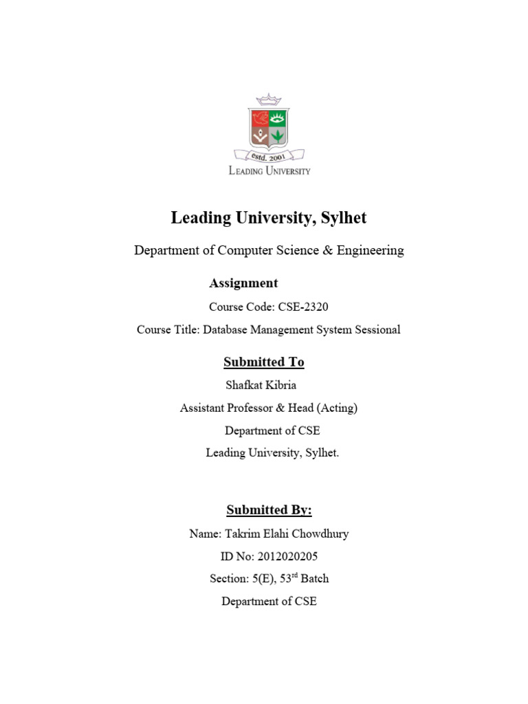 Assignment 1 Ans | PDF | Computing | Computer Science
