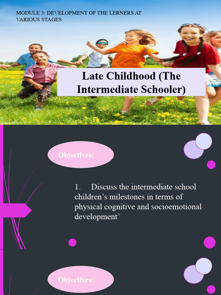 Development of Learners at Various Stages | PDF