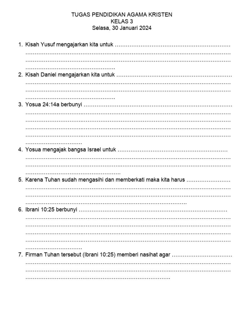 LKPD Kelas 3 | PDF