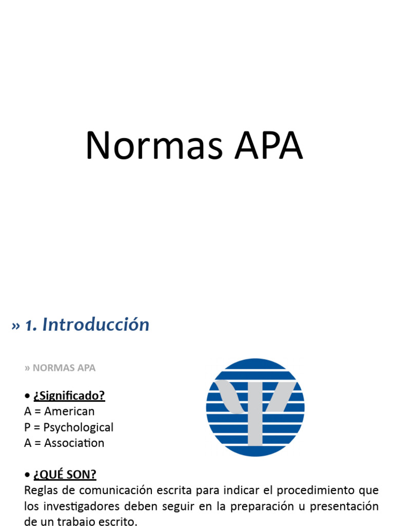 Normas APA 6ta Edicion | PDF | Estilo apa | Bibliografía
