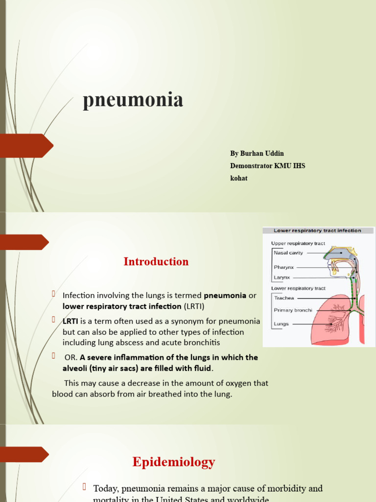 Pneumonia | PDF