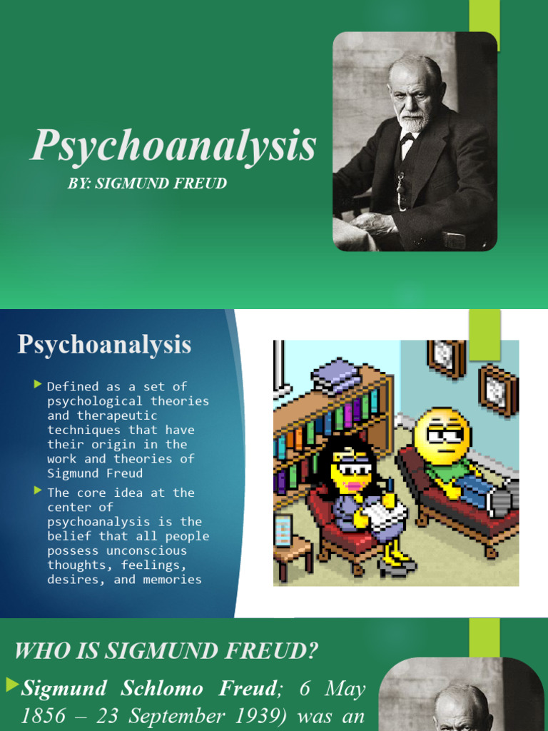 Diss - Chapter 2 Lesson 2.1 - Psychoanalysis | PDF