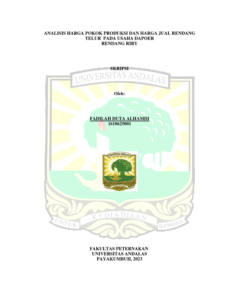 Skripsi Full Text | PDF