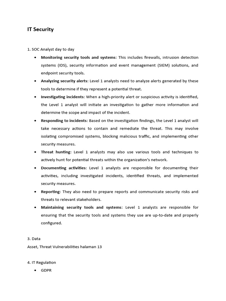 IT Security | PDF | Information Security | Computer Security