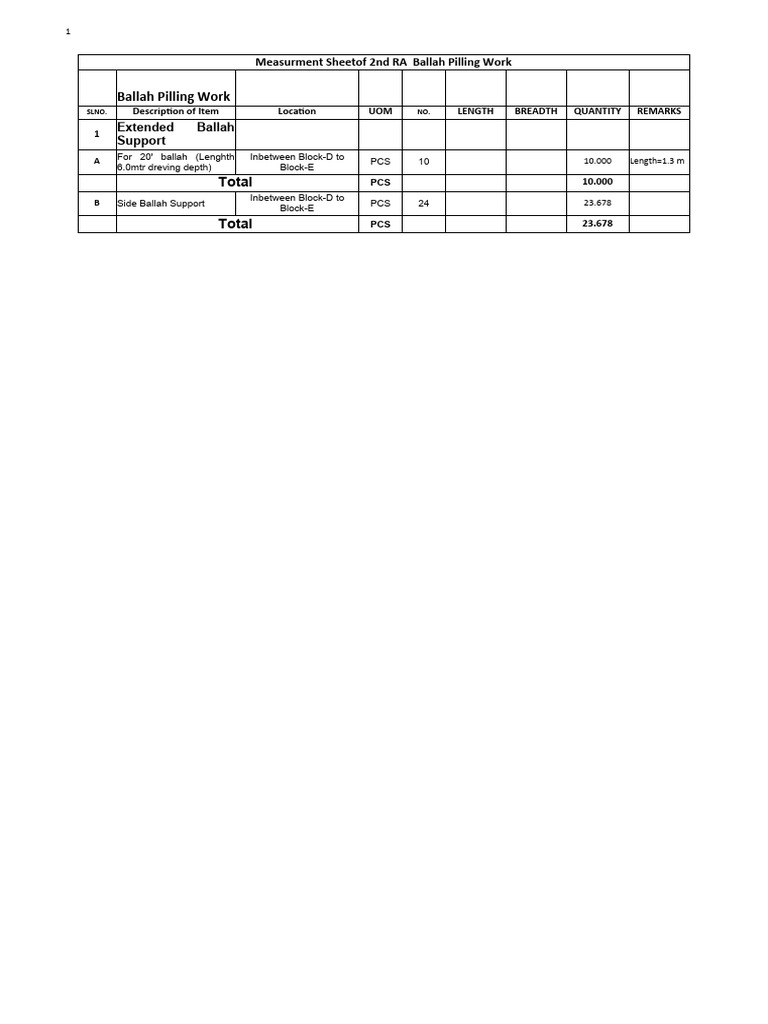 Ballah Pilling Bill Moidul Tarafder | PDF