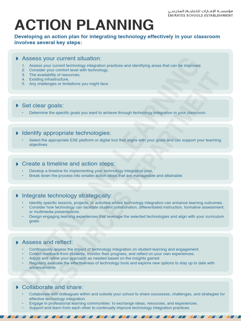 Action Planning Worksheet | PDF