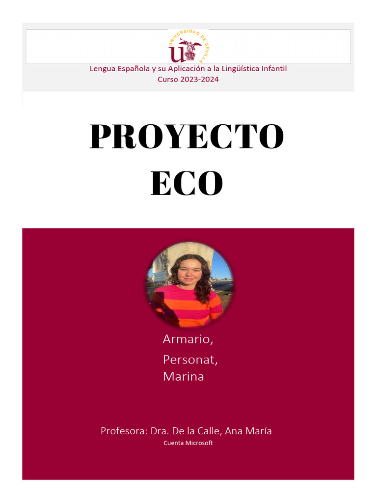 Proyecto Eco | PDF