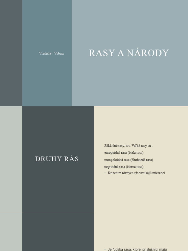 Rasy | PDF