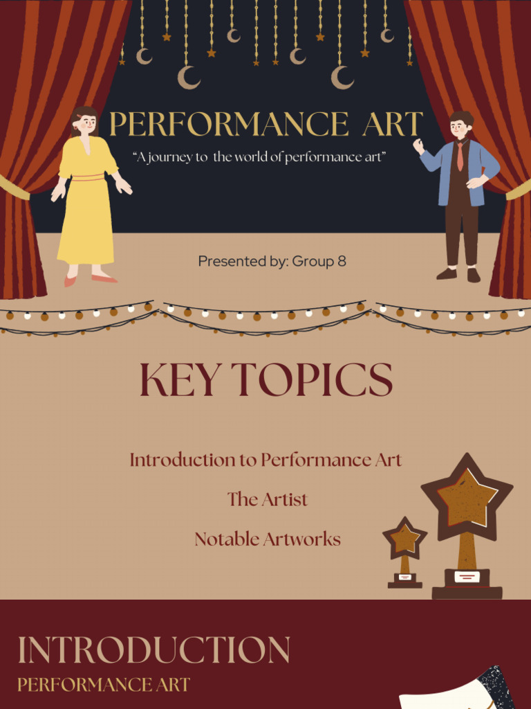 Group 8 - Performance Art | PDF