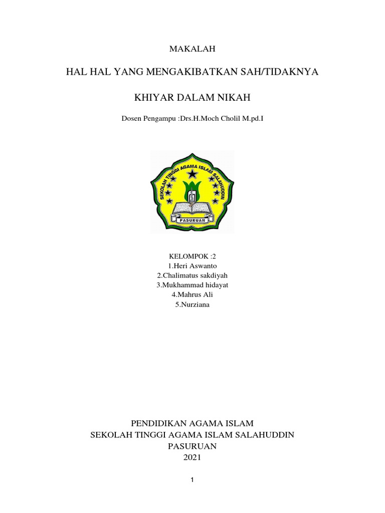 Makalah Fiqih | PDF