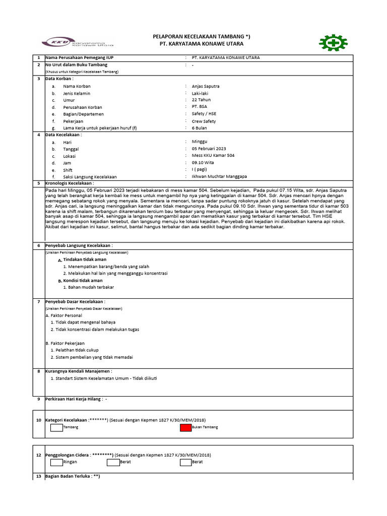 Laporan Bulanan Februari 2022 PT Bsa | PDF