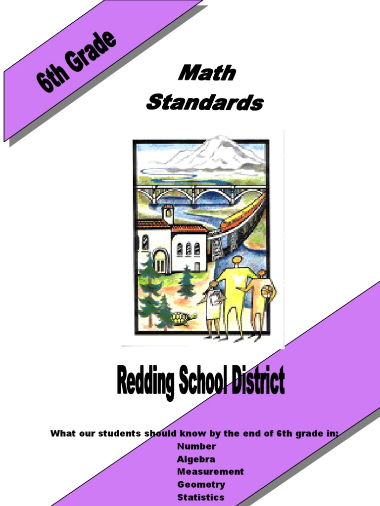 Math Standards Grade 6 | PDF | Fraction (Mathematics) | Ratio