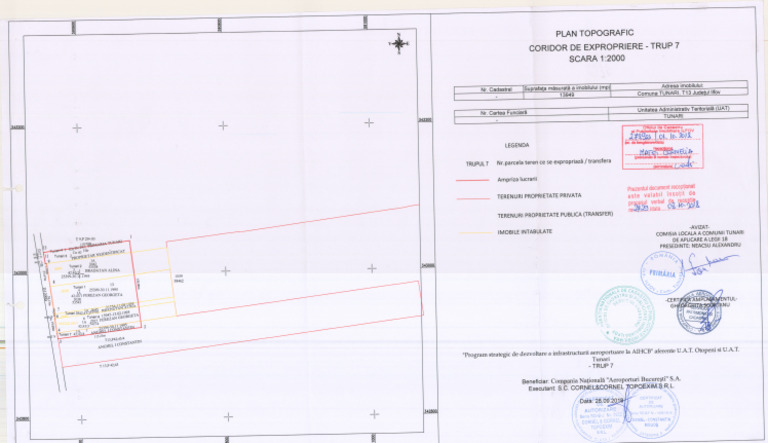 Anexa 1 UAT Tunari - Trup 7 - Tarla 13 | PDF