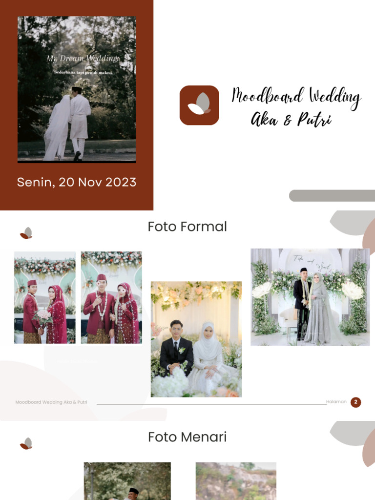 Referensi Moodboard Weding 2024 | PDF