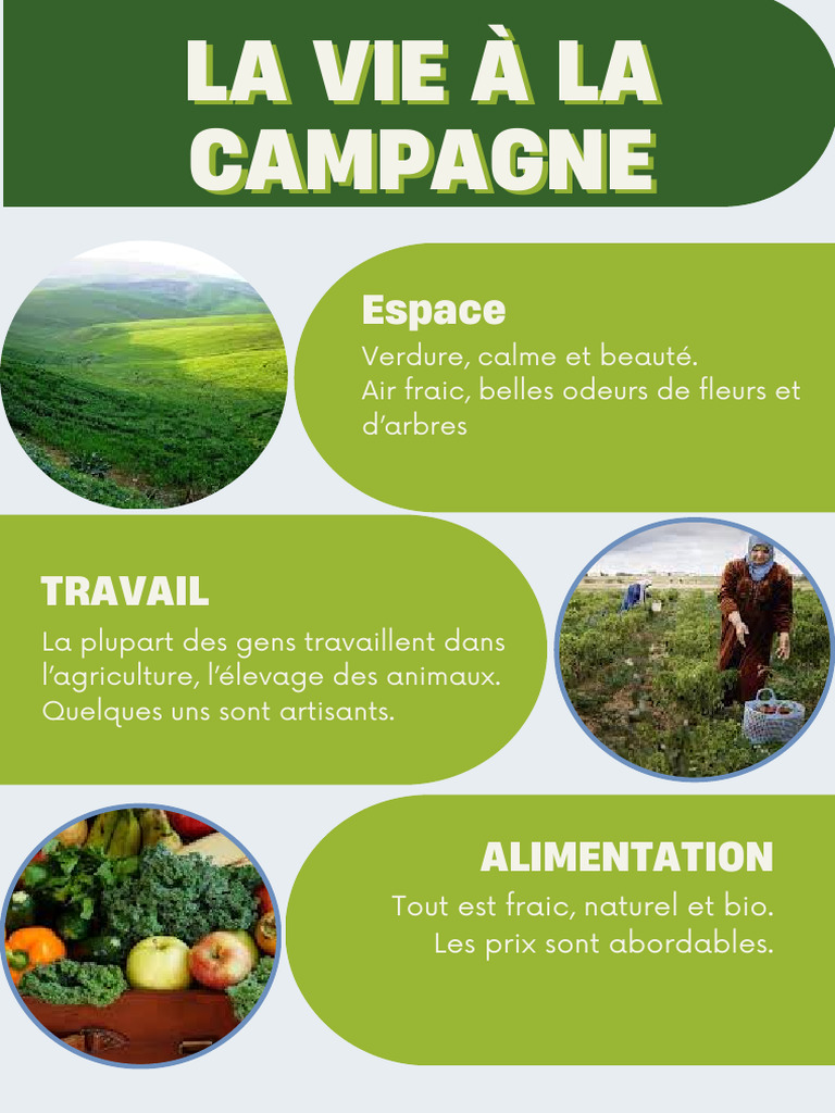 La Vie à La Campagne | PDF