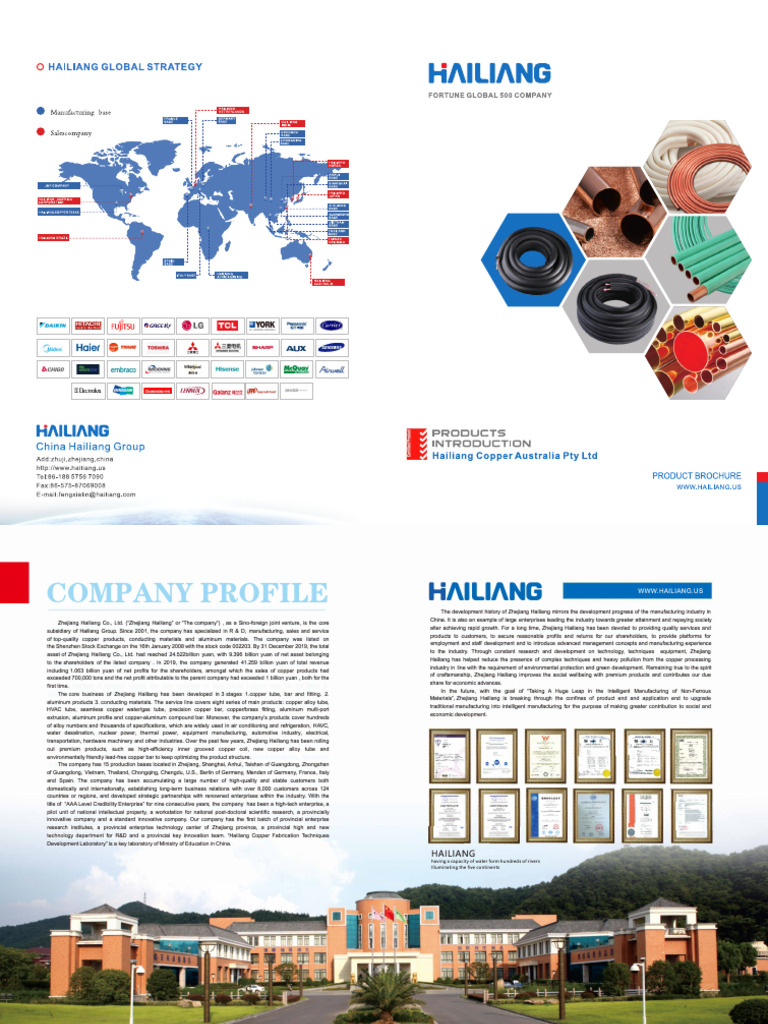 Hailiang Products Information | PDF