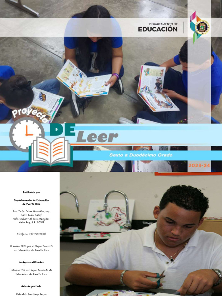 Proyecto de Leer - 6-12 - 2023-24 | PDF | Cognición