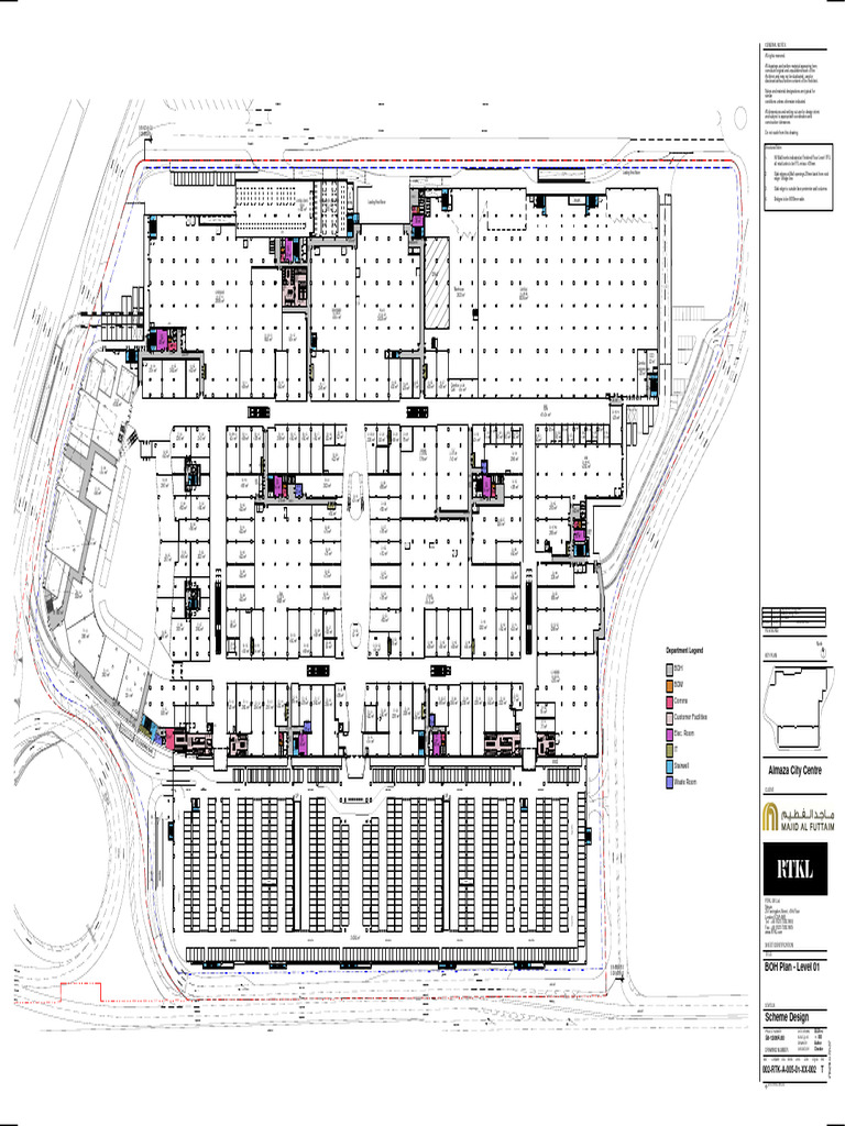 002-RTK-A-005-01-XX-002 - BOH Plan - Level 01 | PDF