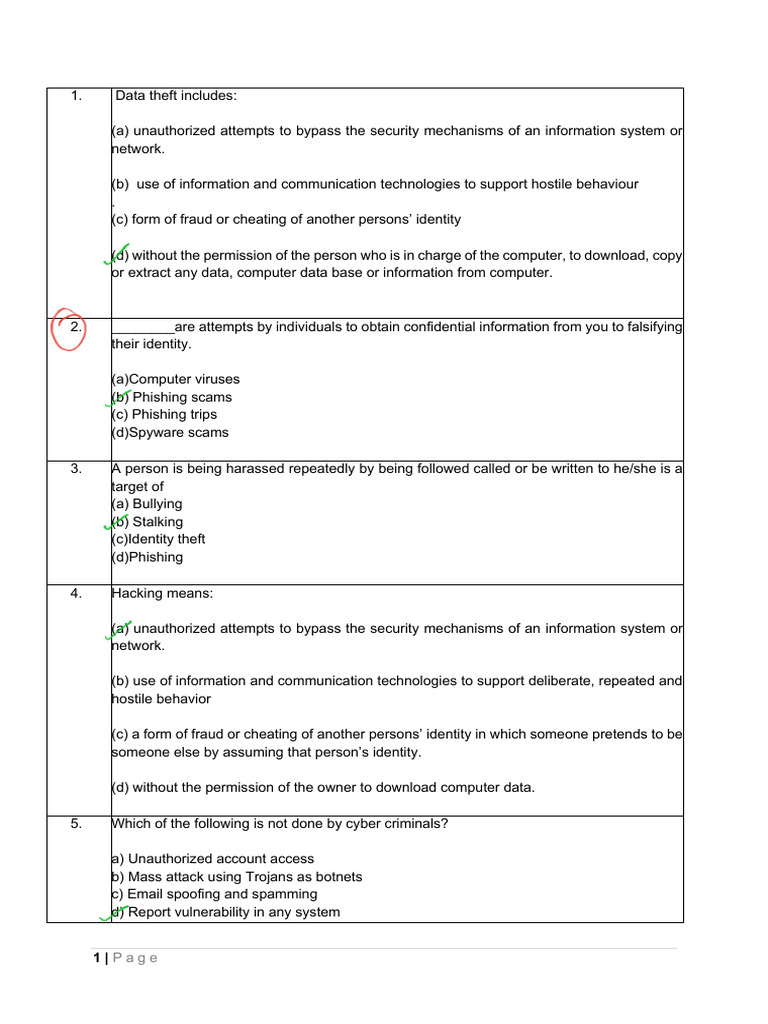 Unit 3 - Question Bank - Civics | PDF