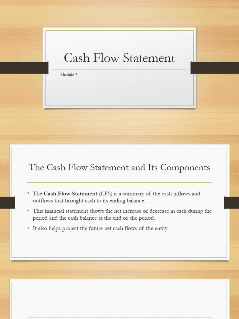 PDF-3. Cash Flow Statement | PDF | Cash Flow Statement | Expense