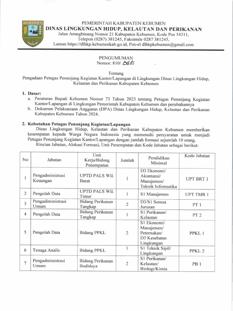 P2K DLHKP 2024 | PDF